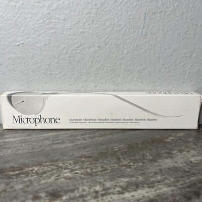Vintage 1990 Apple Macintosh Microphone | eBay