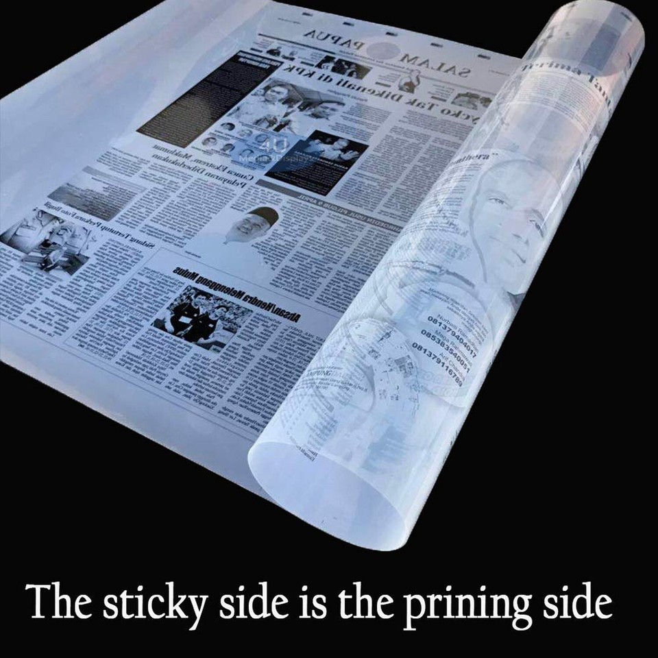 Waterproof Inkjet Transparency Film Paper 36"x100' for Silk Screen ...