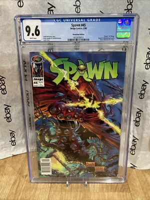 Spawn #45 Death of Tiffany McFarlane & Capullo 1st Print CGC 9.6 ...