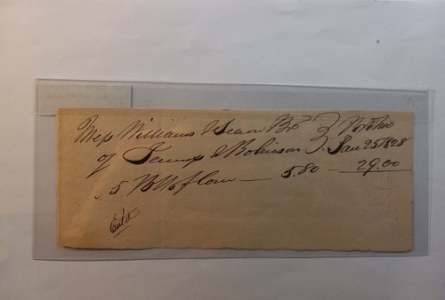 1828 $29 PROMISSORY NOTE AU Beautiful Autographs ASKING FACE VALUE | eBay