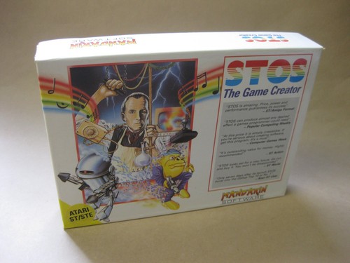 Atari ST ~ Vintage Boxed Discs, Book & Inserts ~ STOS - The Game ...