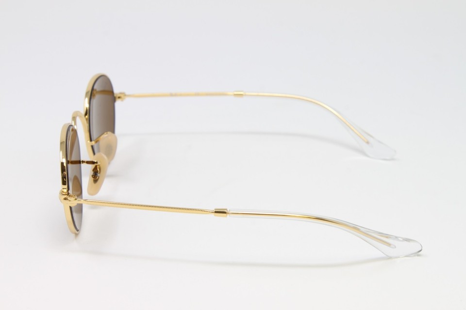 Ray Ban Junior JR9537S-2233 Kids Sunglasses Gold 40mm SMALL Round Metal ...