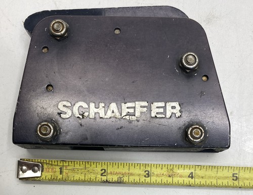 Vintage SCHAEFER ROPE JAMMER/ CLUTCH Block Sailing Rigging Old School ...