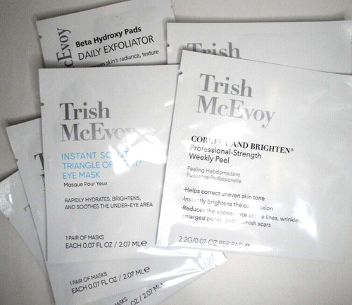 Trish McEvoy Triangle of Light Eye Mask Pro Weekly Peel Daily ...