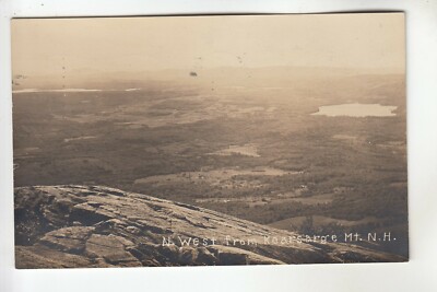 Real Photo Postcard North West from Mount Kearsarge NH | eBay