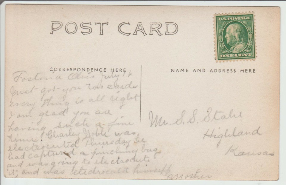 Postcard M. E. Church; Hudson, Indiana; Methodist Episcopal C5 | eBay