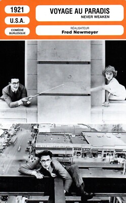 FICHE CINEMA : FRED NEWMEYER - VOYAGE AU PARADIS - 1921 | eBay