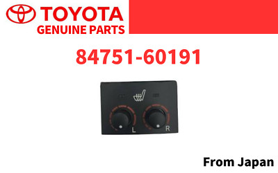 Toyota Genuine LAND CRUISER URJ200 Switch, Seat Heater 84751-60191 OEM ...