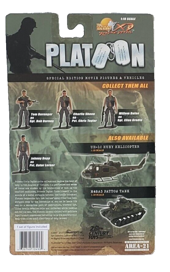 Ultimate Soldier/21st Century Toys Platoon Action Figure (SGT. BARNES ...