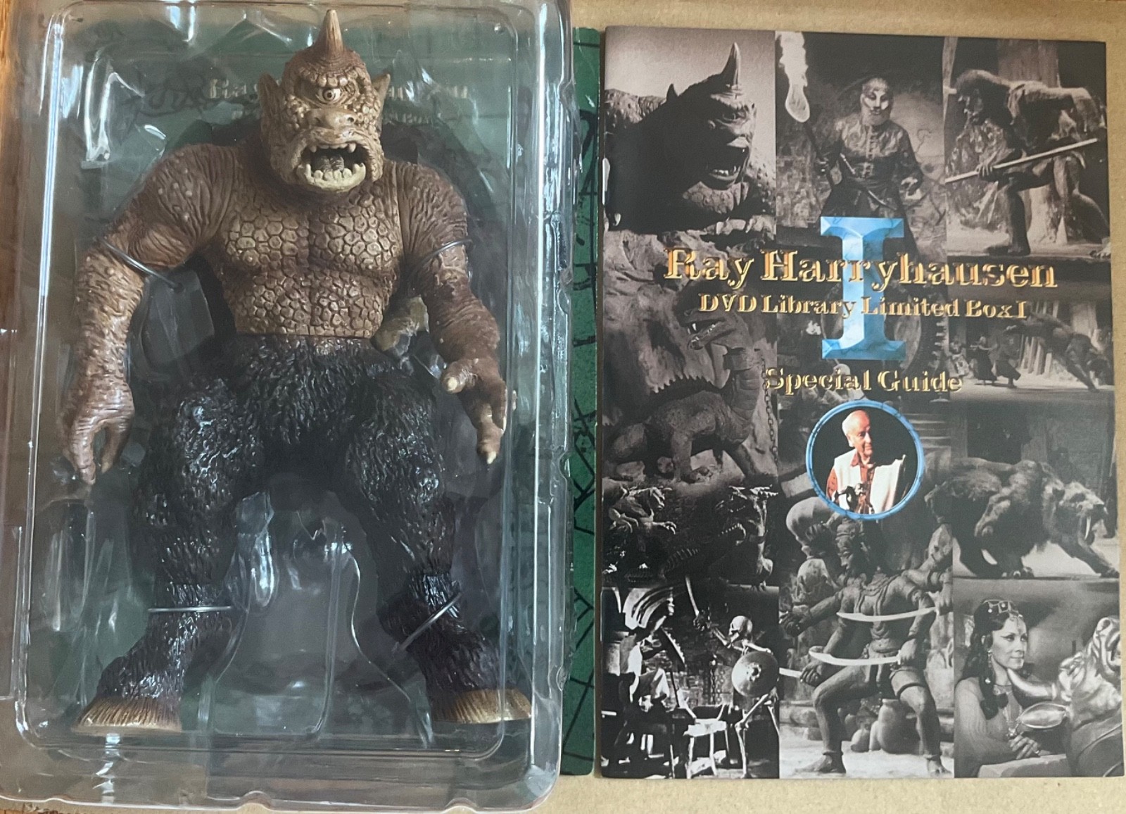 RAY HARRYHAUSEN CYCLOPS figure: The 7th Voyage of Sinbad with Japanese ...