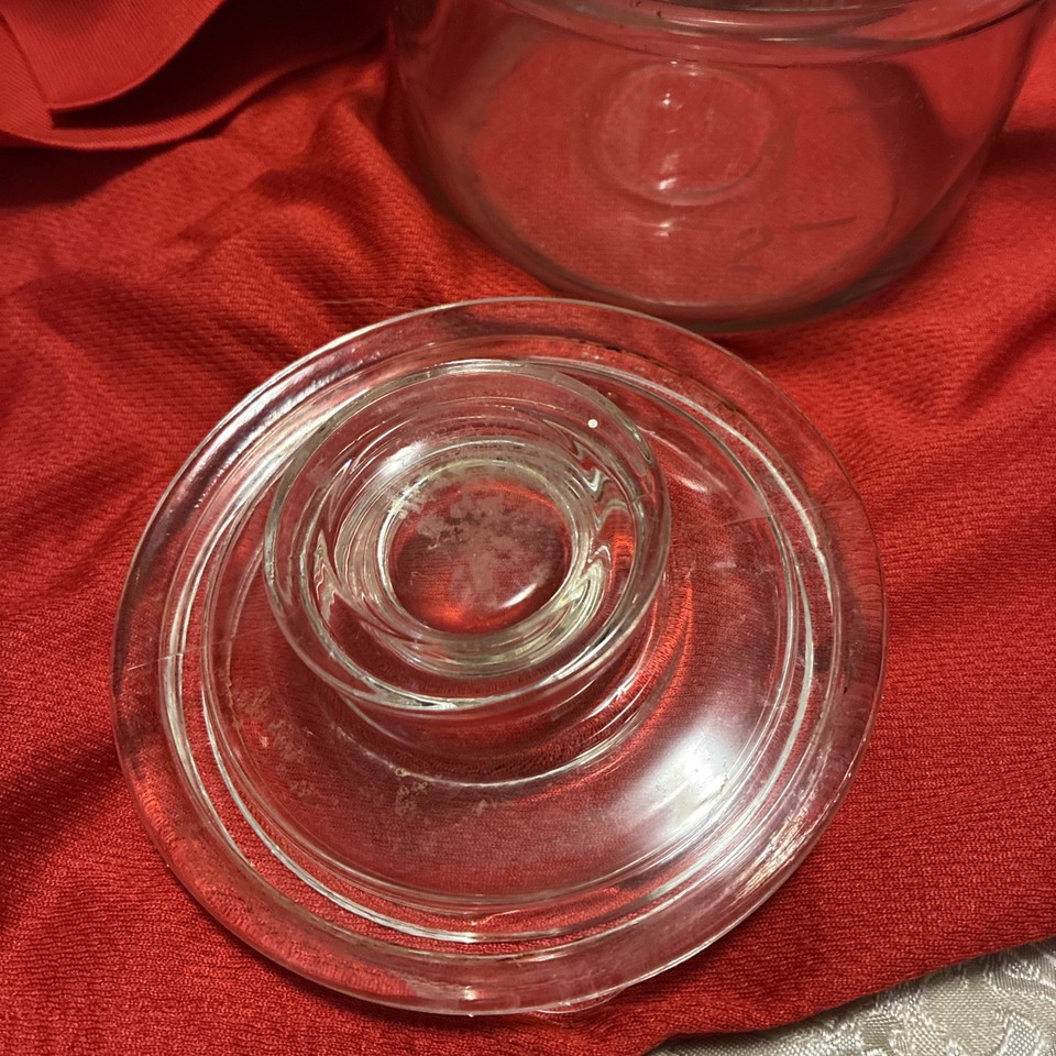 Vintage Pyrex Flameware 7754-B Glass Percolator Coffee Pot 2-4 Cup ...