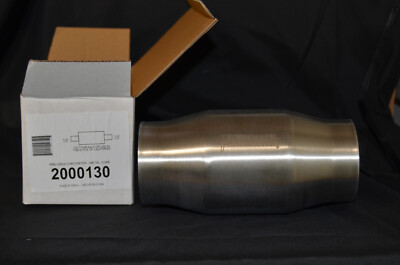 3" Flowmaster Cat High Flow Stainless Metallic Catalytic Converter ...
