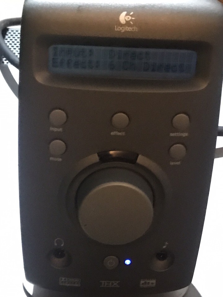 Logitech Z-680 Stereo Computer Surround Sound Speakers & Control Pod | eBay