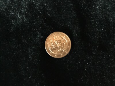 AUSTRIA 5 EURO CENTS 2008 Copper Plated Steel FUNF Circulated Coin | eBay