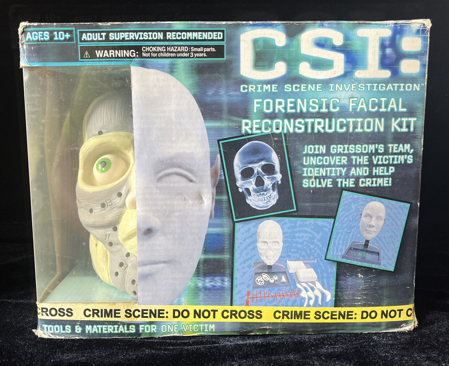 BRAND 2005 Planet Toys CSI Forensic Facial Reconstruction Kit for sale ...