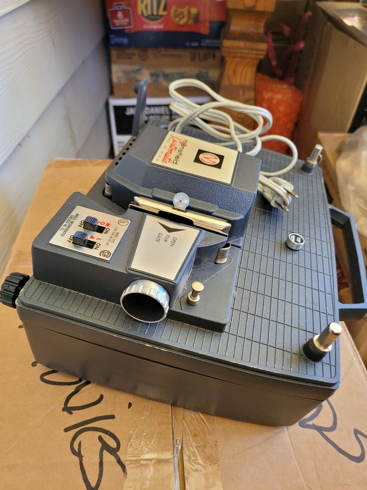 VINTAGE MANSFIELD CUSTOMATIC 8mm Movie film model 331 projector | eBay