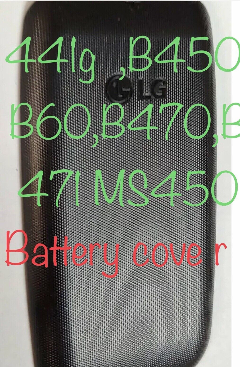Original OEM LG Back Cover Battery Door - 441g ,B450,B60,B470,B471 ...