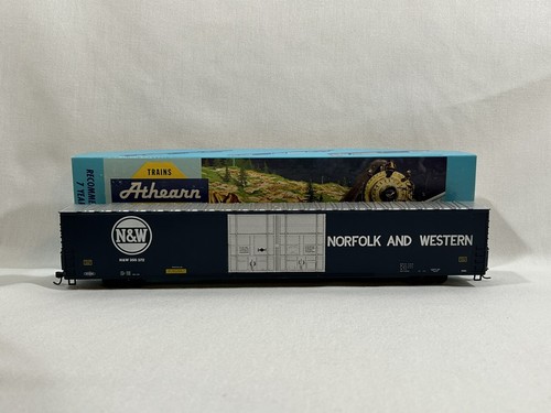 HO Scale Athearn Norfolk & Western 86’ Box Car Kadee Couplers | eBay