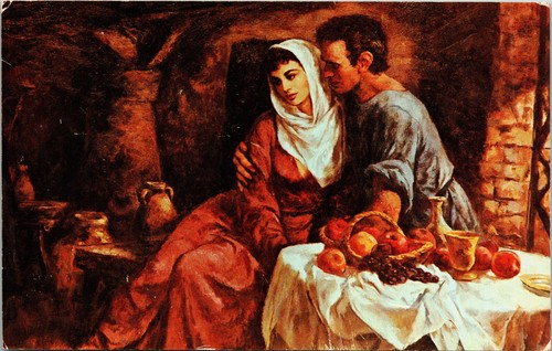 Ben Hur Painting By Ben Stahl Reproduction Postcard 1959 | eBay