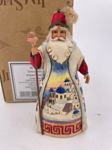 Enesco Jim Shore - Greek Santa Ornament (4.5") #4041112 | eBay
