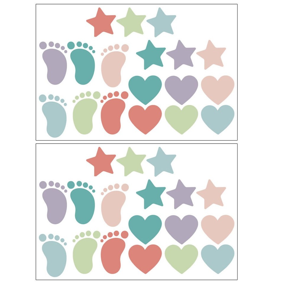 12 Sheets Bathroom Anti Skid Safety Sticker Adhesive Bathtub Floor ...