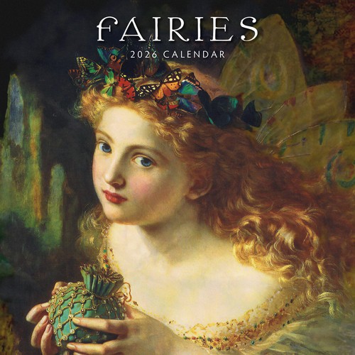Red Robin 2026 Fairies Monthly Wall Calendar | 12" x 24" Open | Premium ...