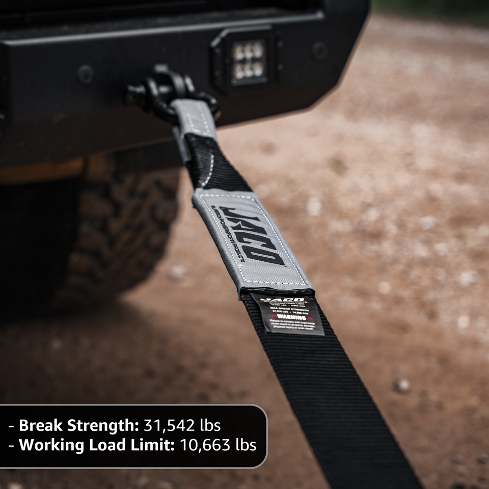 TowPro™ Recovery Tow Strap | Off Road 4x4 Towing Rope (31,542 lbs) | eBay