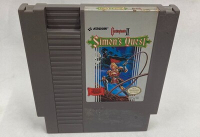 Castlevania II Simon's Quest for Nintendo NES- Authentic, Clean, Tested ...
