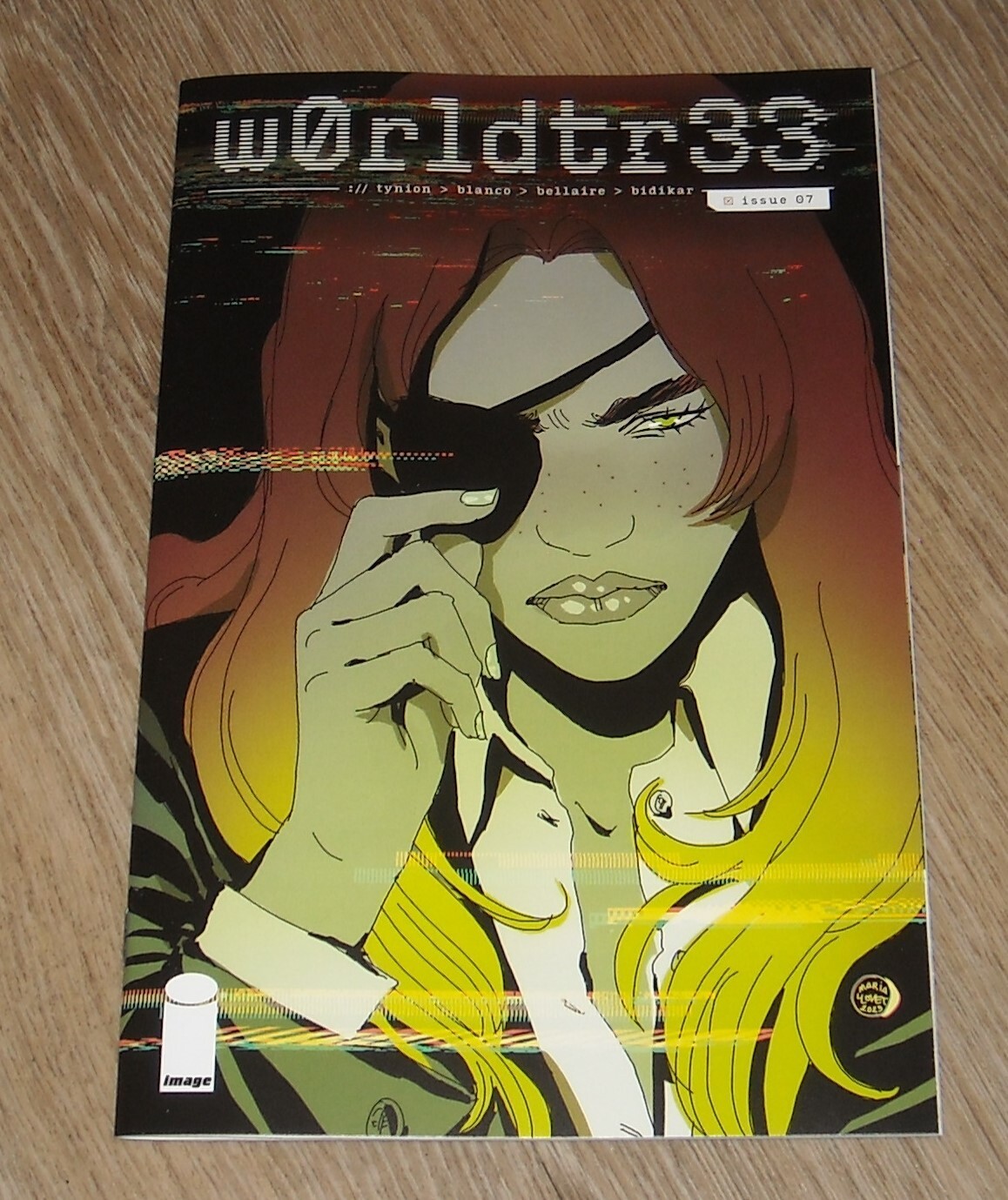 WORLDTR33 # 7 IMAGE COMICS January 2024 COVER D VARIANT LLOVET 1:25 ...