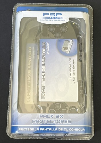 2 Pack Of Sony PSP 2000 - Clear Snap On Hard Protective Shell Cases ...