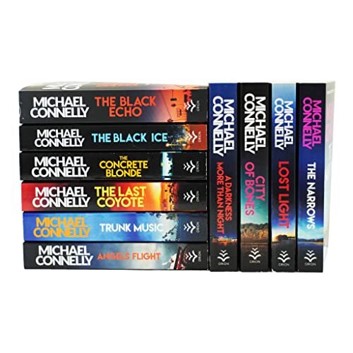 Michael Connelly Harry Bosch Series 10 Books Collection Set by Michael ...