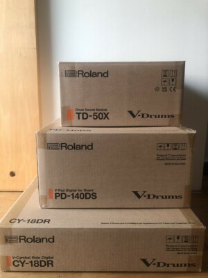 Roland TD-50DP Drum V-Drums TD50 to TD-50X PD-140DS CY-18DR Fast ...