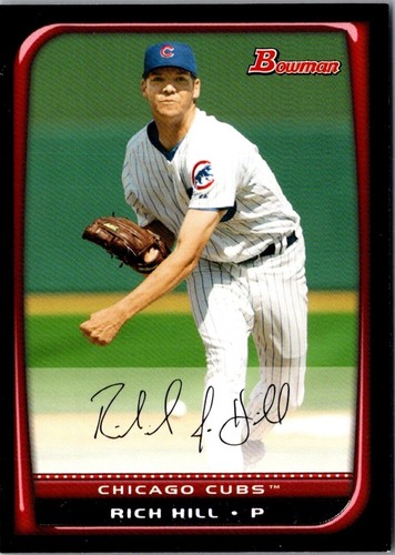 2008 Bowman Rich Hill #108 Chicago Cubs Baseball Card | eBay