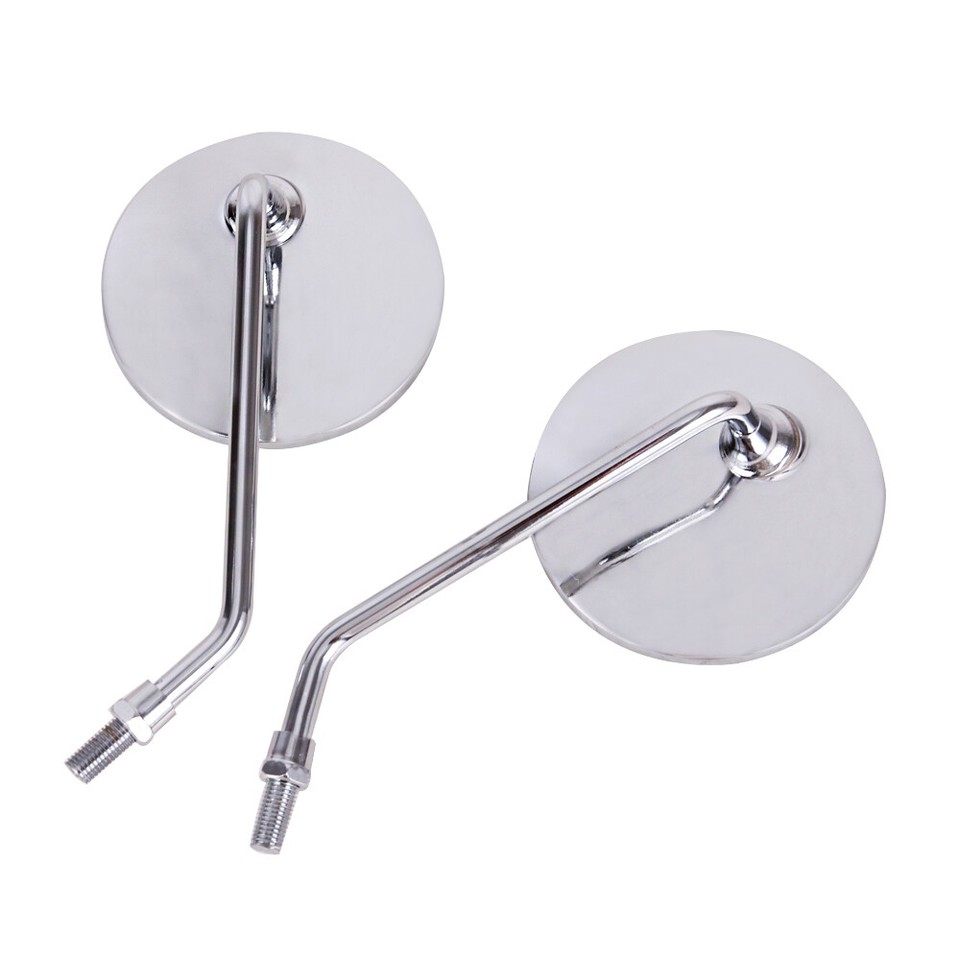 Round Chrome Motorcycle Rear View Mirror For Honda Shadow Aero 750 ...