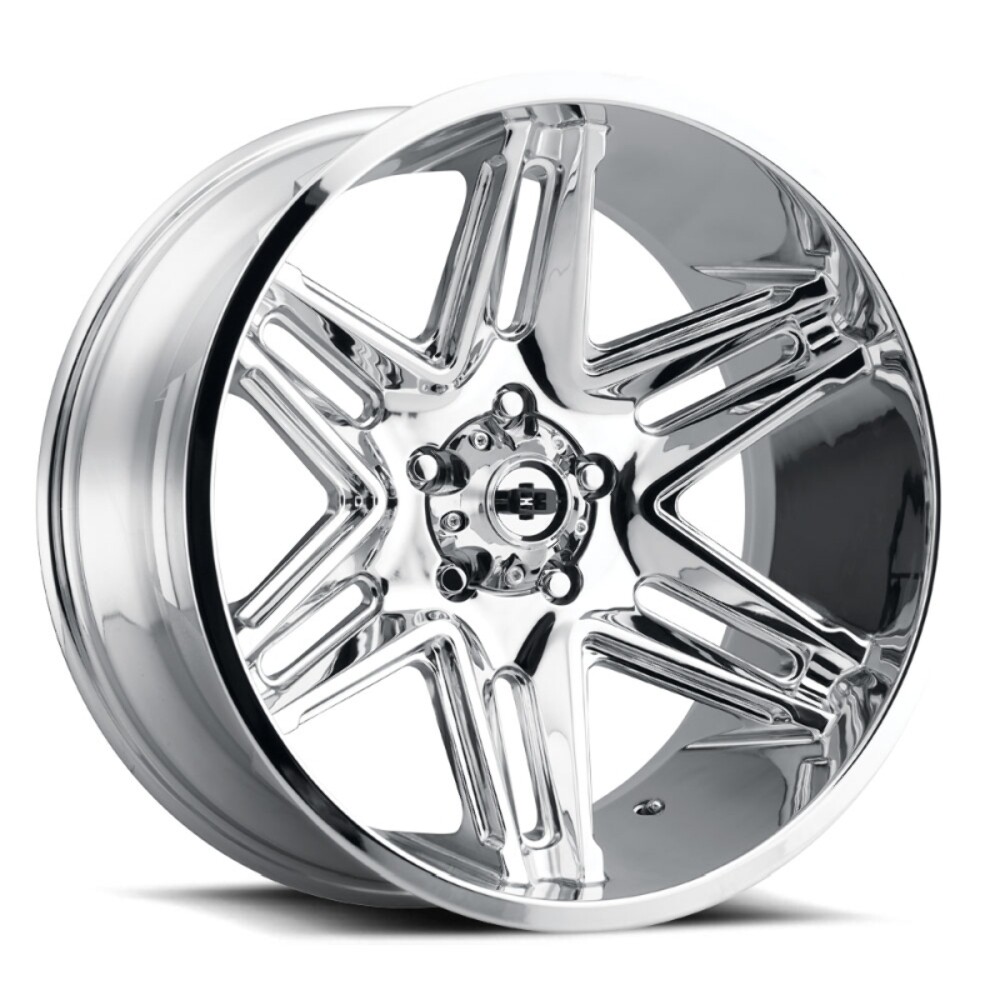 Vision Wheels 363 Razor 24x12 8x180 -51mm Chrome; 363-24287C-51 | eBay