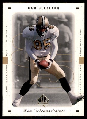 1999 SP AUTHENTIC CAM CLEELAND NEW ORLEANS SAINTS #54 | eBay