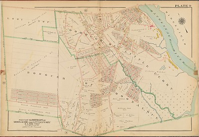 1913 MOONACHIE LITTLE FERRY LODI TOWNSHIP BERGEN COUNTY NEW JERSEY ...
