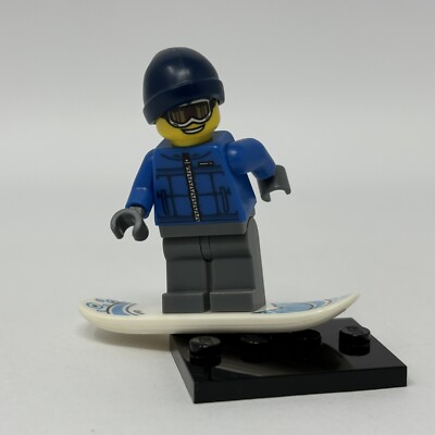 Lego Snowboarder Guy Minifigure Collectible Series 5 CMF Complete w ...