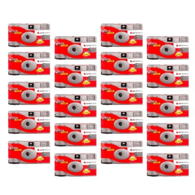 Agfa LeBox Single Use Disposable Camera - 15 Pack - Ideal for weddings ...
