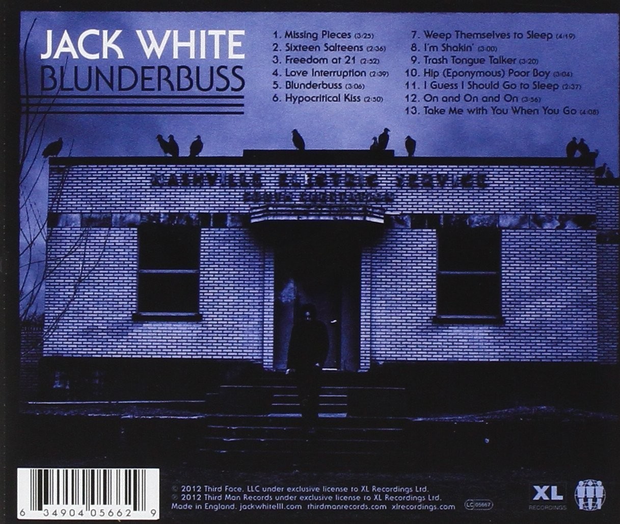 JACK WHITE - BLUNDERBUSS CD NEW! 634904056629 | eBay