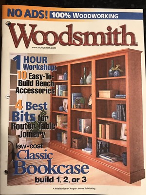 August Home Publishing DIY WOODSMITH Magazine Woodworking Arts Crafts ...