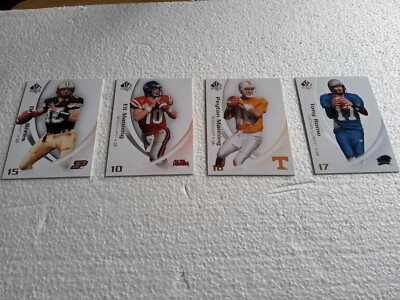 2010 Upper Deck SP Authentic football...QB lot # 1 | eBay