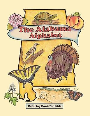 The Alabama Alphabet Coloring Book for Kids by Poland, Eric -Paperback ...
