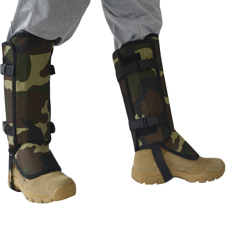 2* Outdoor Hiking Hunting Snow Sand Snake Waterproof Boots Cover ...