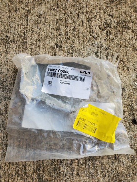 Kia OEM 2016 Sorento Fender-bracket Right 64527C5000 for sale online | eBay