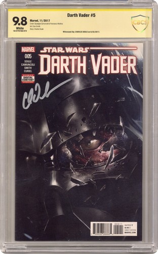 Star Wars Darth Vader #5A Camuncoli CBCS 9.8 SS Soule 2017 18-07F87AD ...
