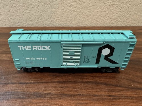 Athearn HO Scale Rock Island The Rock 40’ Box Car with Sprung Trucks | eBay