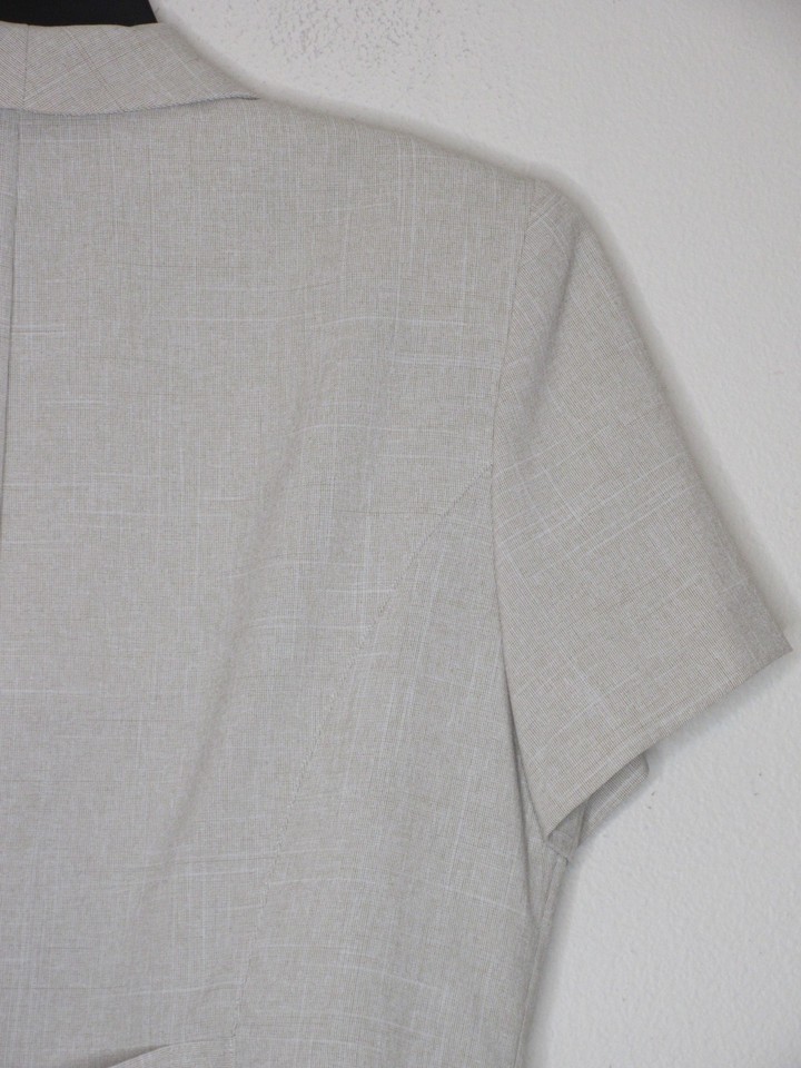 NWT Perceptions Petite Women's Two Piece Blazer Retro Pantsuit Camel ...