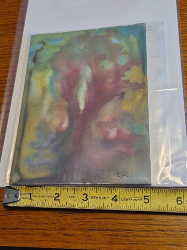 Frank Kelly Freas Original Art Abstract Vintage Colorful Painting ...