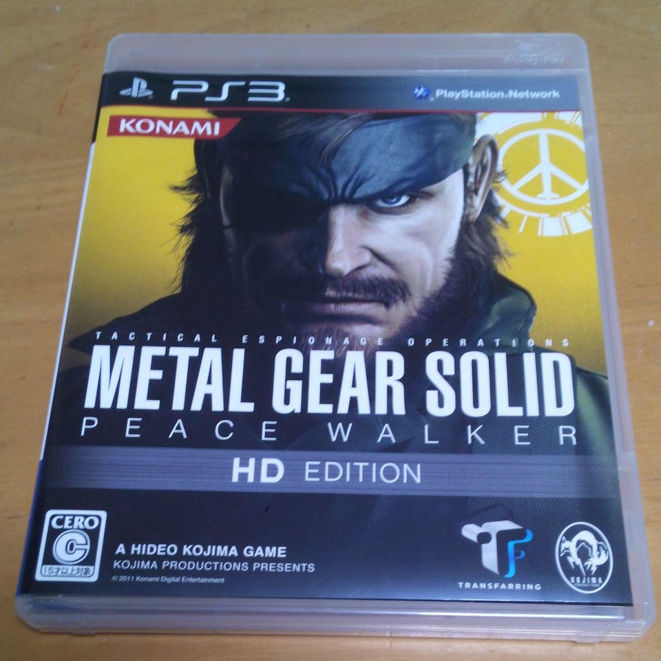 Metal Gear Solid Peace Walker HD PS3 EDITION Game | eBay